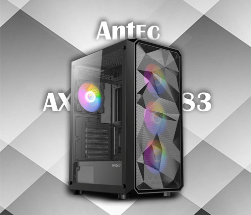 ANTEC AX 83 GAMING CASE / 4 FAN / FRGB / - Techmate dz